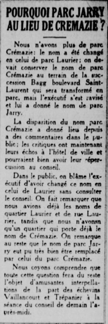 100 ans de divertissement au parc Jarry | BAnQ