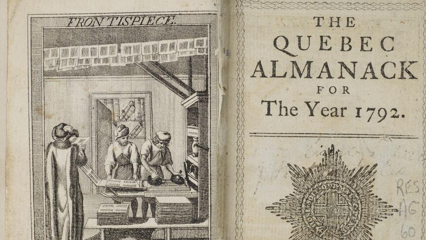 Almanach de Québec, 1780-1841